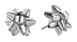 kate spade new york studs earrings bourgeois bow silver