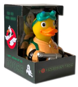 celebriducks - goosebusters - floating rubber ducks - collectible bath toy gift for kids & adults of all ages