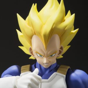 Bandai Tamashii Nations S.H. Figuarts Super Saiyan Vegeta (Cell Saga) "Dragon Ball Z" Action Figure