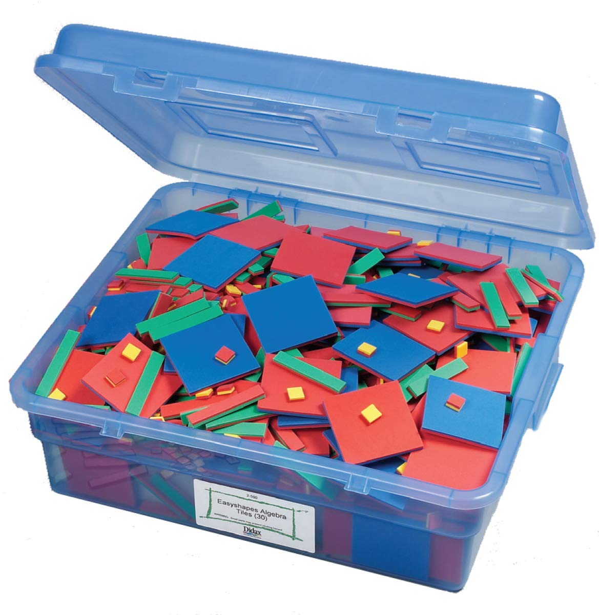 Didax Educational Resources Hands Algebra Tiles Classroom Kit, Multi