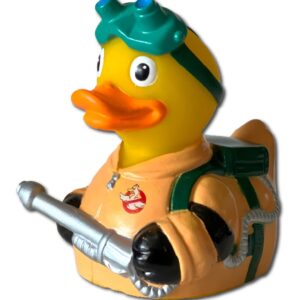 CelebriDucks - Goosebusters - Floating Rubber Ducks - Collectible Bath Toy Gift for Kids & Adults of All Ages