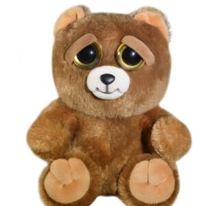 Feisty Pets Sir Growls-A-Lot- Plush Stuffed Bear that Turns Feisty with a Squeeze, 8.5"