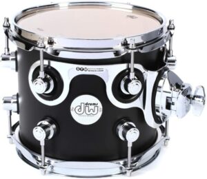 dw snare drum, satin lacquer (ddlm0708stbl)