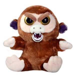 William Mark Feisty Pets Grandmaster Funk Adorable Plush Stuffed Monkey that Turns Feisty with a Squeeze