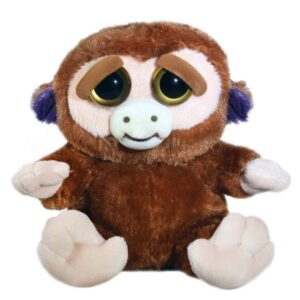 William Mark Feisty Pets Grandmaster Funk Adorable Plush Stuffed Monkey that Turns Feisty with a Squeeze