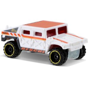 humvee hot wheels 2016 hw rescue 1:64 scale collectible die cast metal toy car model #8/10