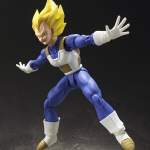 Bandai Tamashii Nations S.H. Figuarts Super Saiyan Vegeta (Cell Saga) "Dragon Ball Z" Action Figure