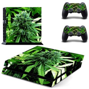 uushop vinyl skin decal cover for sony playstation 4 ps4 console weeds