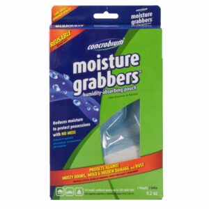 concrobium moisture grabbers 9.2 oz. no scent humidity-absorbing pouch