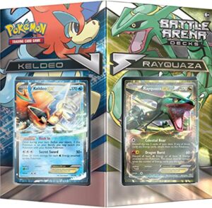 pokemon 2016 rayquaza - keldeo battle arena deck