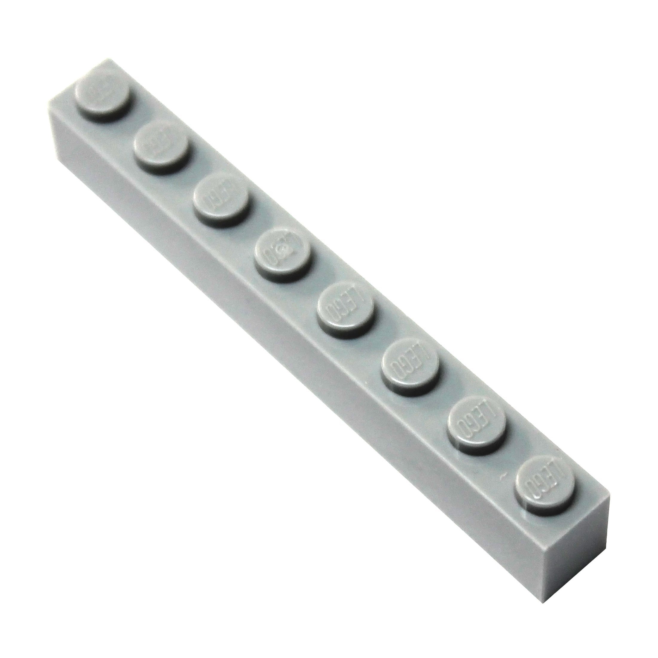 LEGO Parts and Pieces: Light Gray (Medium Stone Grey) 1x8 Brick x20