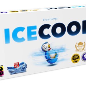 Brain Games: ICECOOL, A Fast & Fun Penguin Flicking Strategy Board Game, A Family Fun Game Everyone is Sure to Enjoy, For Ages 6 and up