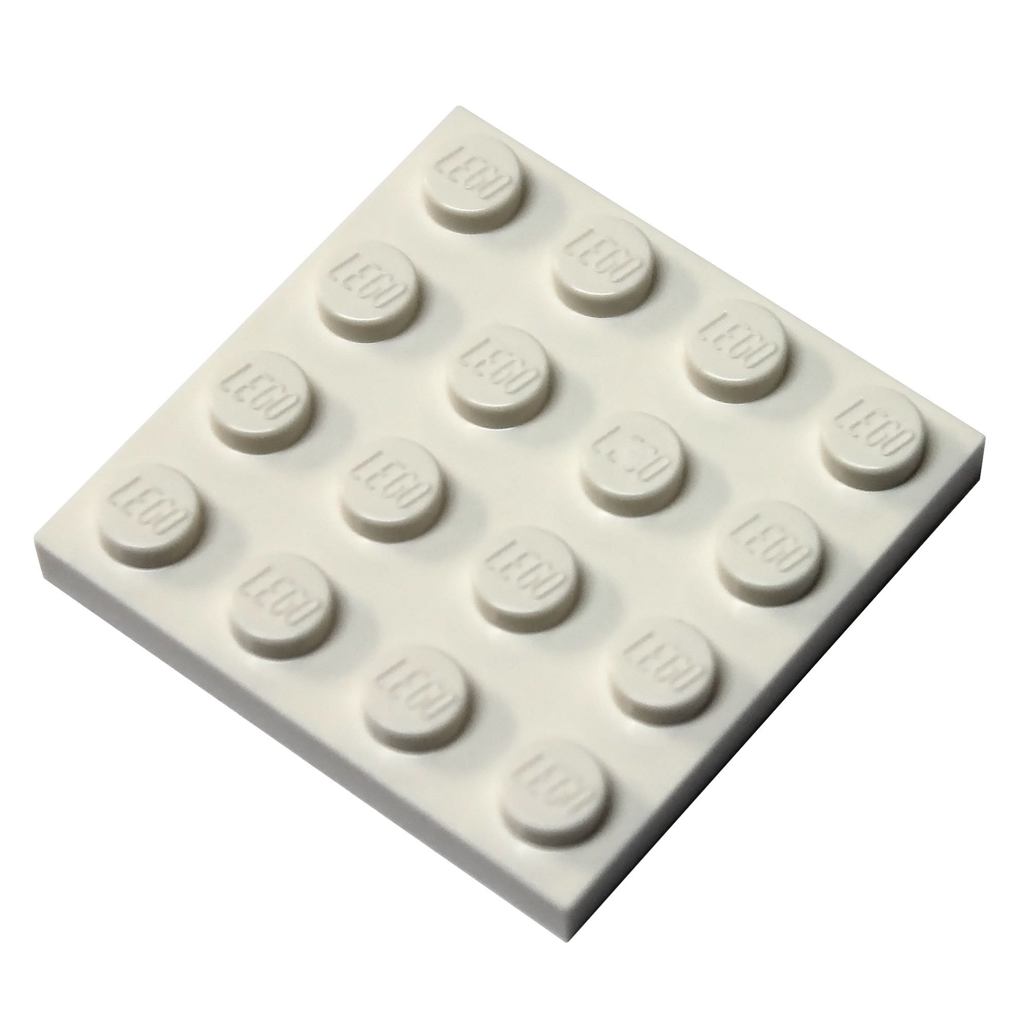 LEGO Parts and Pieces: White 4x4 Plate x20