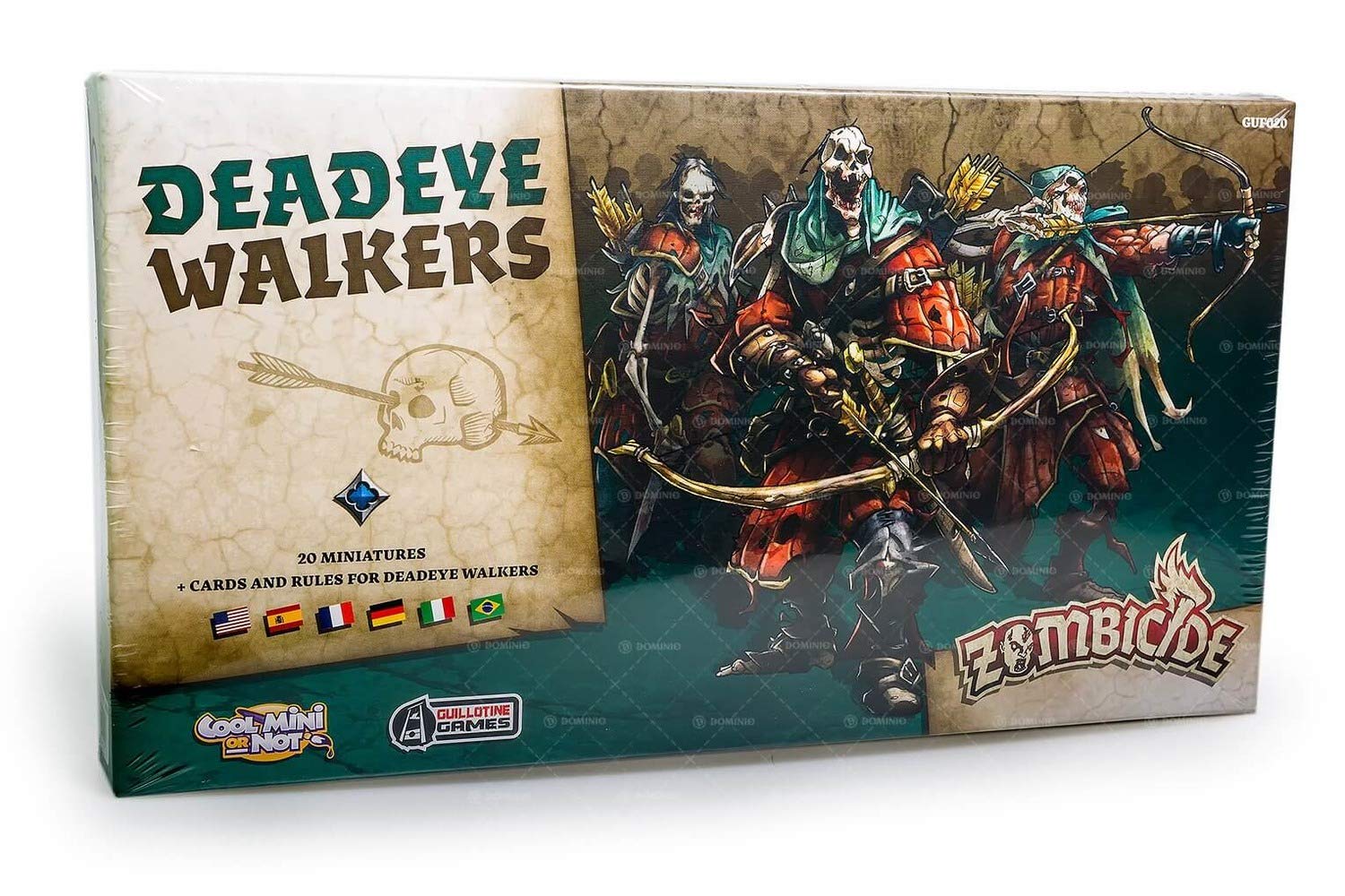 Zombicide: Black Plague Deadeye Walkers Board Game