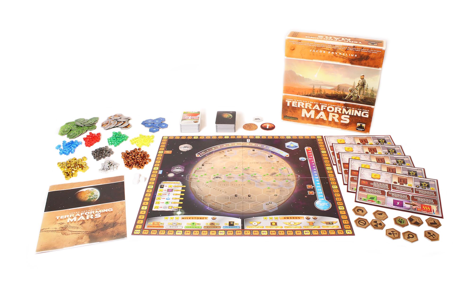 Terraforming Mars Board Game-Award Winning Strategic Space Adventure Game for Family Game Night, Competitive Play&High Replay Value-Adults, Cardboard,Teens&lovers of Board Games by Stronghold Games 