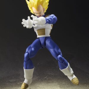 Bandai Tamashii Nations S.H. Figuarts Super Saiyan Vegeta (Cell Saga) "Dragon Ball Z" Action Figure