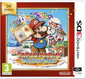 nintendo selects - paper mario sticker star (nintendo 3ds)