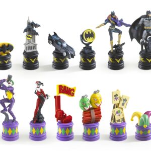 The Noble Collection The Batman Chess Set (The Dark Knight vs The Joker)