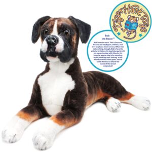 TigerHart Bob The Boxer - Over 2 1/2 Foot Long Big Stuffed Animal Plush Dog