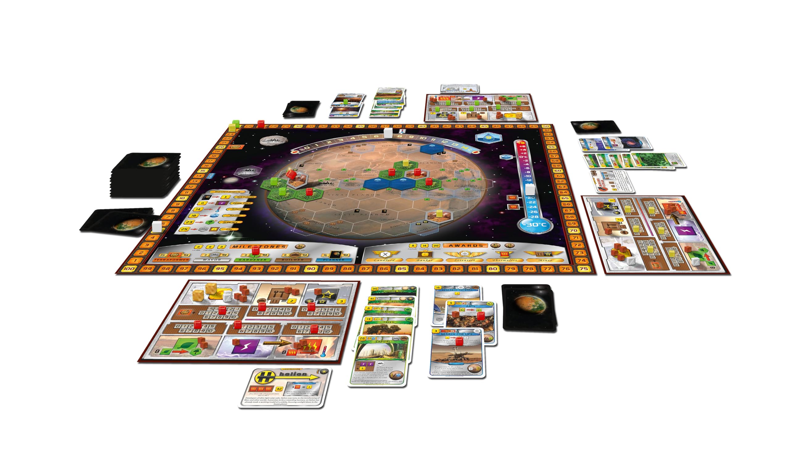 Terraforming Mars Board Game-Award Winning Strategic Space Adventure Game for Family Game Night, Competitive Play&High Replay Value-Adults, Cardboard,Teens&lovers of Board Games by Stronghold Games 