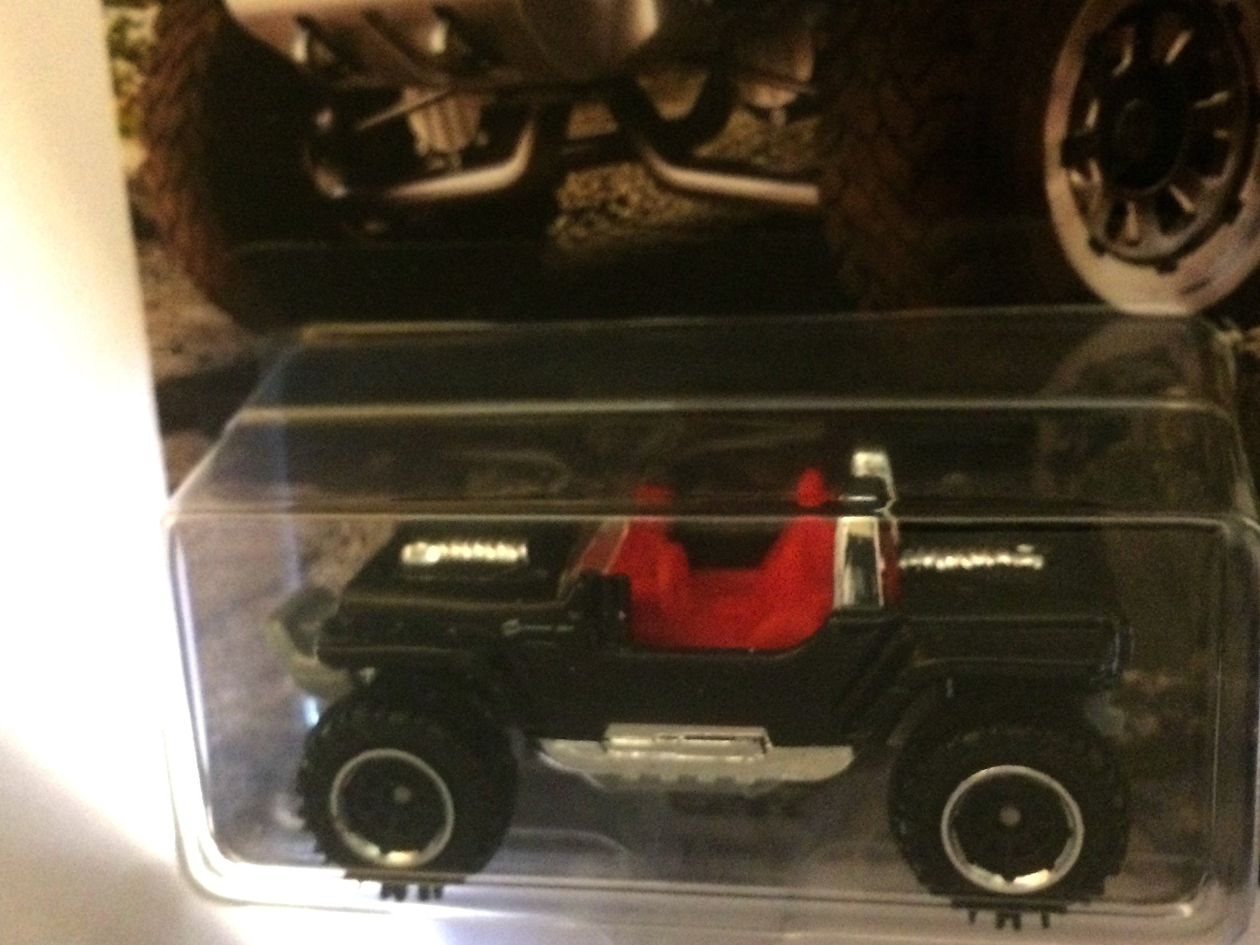 MATCHBOX JEEP ANNIVERSARY EDITION BLACK JEEP HURRICANE