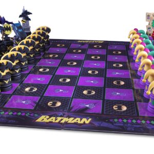 The Noble Collection The Batman Chess Set (The Dark Knight vs The Joker)