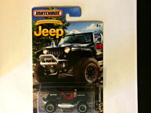 matchbox jeep anniversary edition black jeep hurricane