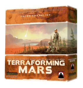 terraforming mars board game-award winning strategic space adventure game for family game night, competitive play&high replay value-adults, cardboard,teens&lovers of board games by stronghold games 