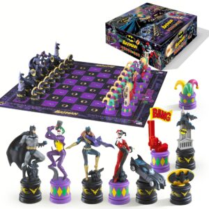 the noble collection the batman chess set (the dark knight vs the joker)