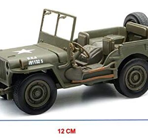 Jeep Willys U.S.A. Army Green 1/32 Diecast Model Car by New Ray