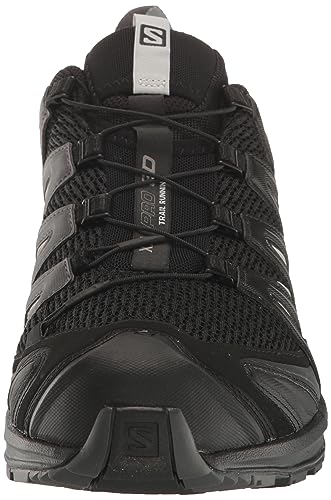 Salomon Men's XA PRO 3D Trail Running Shoes for Men, Black / Magnet / Quiet Shade, 12