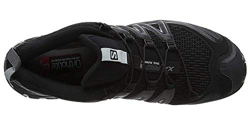 Salomon Men's XA PRO 3D Trail Running Shoes for Men, Black / Magnet / Quiet Shade, 12