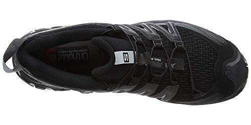 Salomon Men's XA PRO 3D Trail Running Shoes for Men, Black / Magnet / Quiet Shade, 12