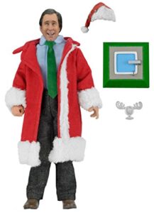 neca national lampoon's christmas vacation santa clark clothed figure, 8"