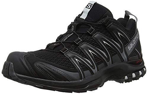 Salomon Men's XA PRO 3D Trail Running Shoes for Men, Black / Magnet / Quiet Shade, 12