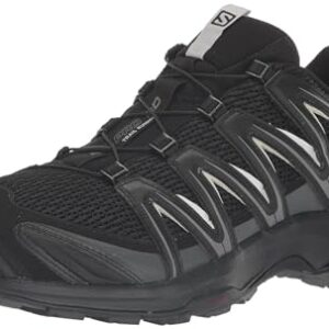 Salomon Men's XA PRO 3D Trail Running Shoes for Men, Black / Magnet / Quiet Shade, 12