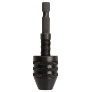 Yakamoz 0.3-6.5mm Keyless Drill Chuck Conversion Tool 1/4 inch Hex Shank Quick Change Adapter Converter