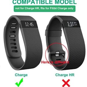 Kissmart 2Pack Charger Compatible with Fitbit Charge/Force (Not for Charge HR), Repalcement USB Charging Cable Cord for Fitbit Charge/Force