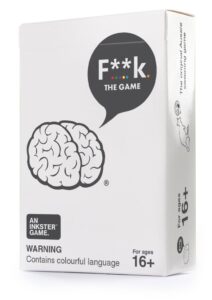 f**k. the game - fun drinking game for adults, perfect party game night, hilariously social card game