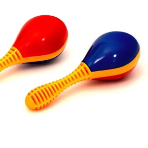 Dulier Maracas for Kids - Pair of maracitos(Set of 2) The First Instruments for Childrens