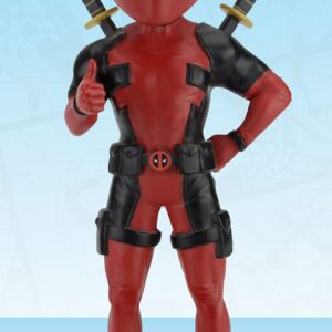 NECA Marvel Head Knocker Deadpool Classic Toy Multi-colored, 8 inches