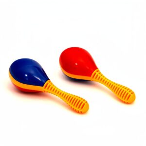 dulier maracas for kids - pair of maracitos(set of 2) the first instruments for childrens