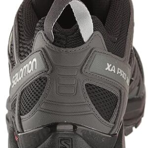 Salomon Men's XA PRO 3D Trail Running Shoes for Men, Black / Magnet / Quiet Shade, 12