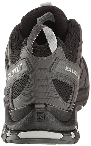 Salomon Men's XA PRO 3D Trail Running Shoes for Men, Black / Magnet / Quiet Shade, 12