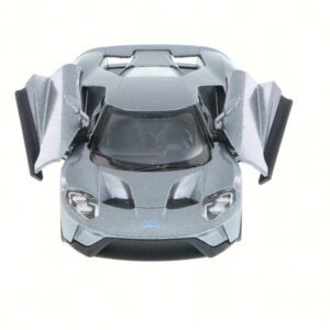 KiNSMART 2017 Ford GT, Silver 5391D - 1/38 Scale Diecast Model Toy Car