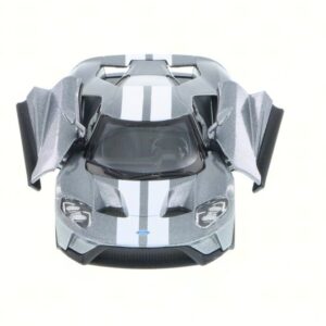 Kinsmart 2017 Ford GT, Silver 5391DF - 1/38 Scale Diecast Model Toy Car