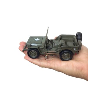 Jeep Willys U.S.A. Army Green 1/32 Diecast Model Car by New Ray