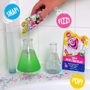 Mr. Bubble Magic [Bath] Crackles - [Fun] to add to Bubble [Bath] to Make [Bath] Time Exciting for Kids with Colorful Pops and Fizzy Snap (12 Packets, 1 oz Each)