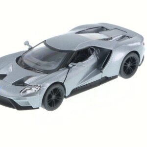 KiNSMART 2017 Ford GT, Silver 5391D - 1/38 Scale Diecast Model Toy Car