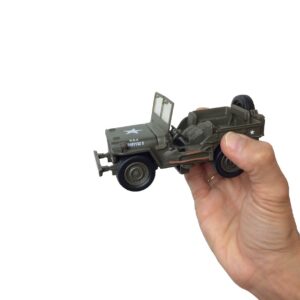 Jeep Willys U.S.A. Army Green 1/32 Diecast Model Car by New Ray